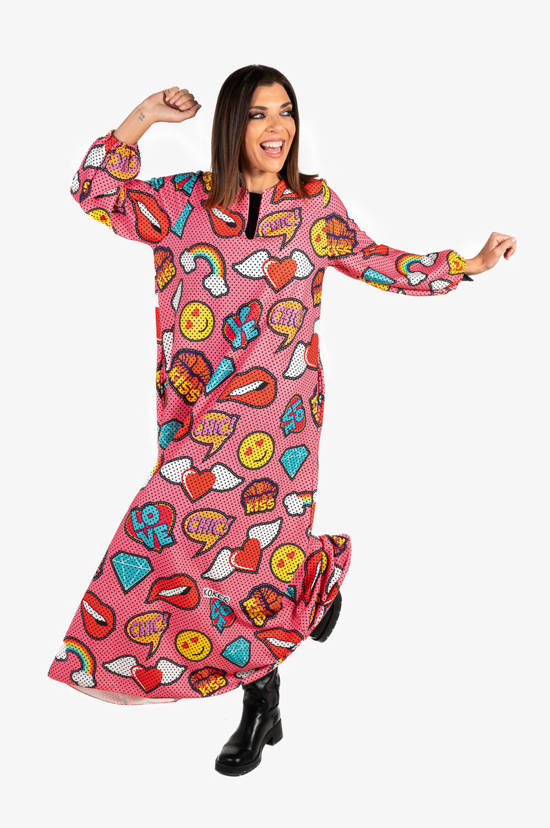 Vestido Emoticonos – Koker